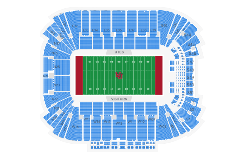 Navigating the Rice-Eccles Stadium Seating Chart 2024: Finding best seats