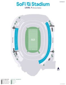 SoFi Stadium Seating Chart 2023 - SeatGraph