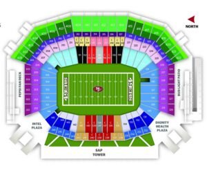 Levi's Stadium Seating chart 2025 | San Francisco 49ers stadium - SeatGraph