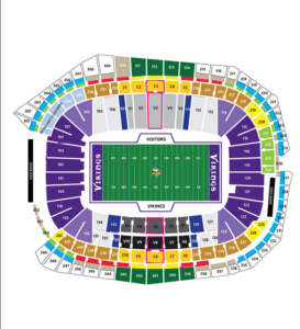 U.S. Bank Stadium Seating Chart 2024 | Vikings Stadium - SeatGraph