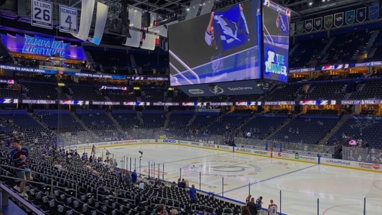 Amalie Arena Seating Chart 2023: For Hockey and Events - SeatGraph