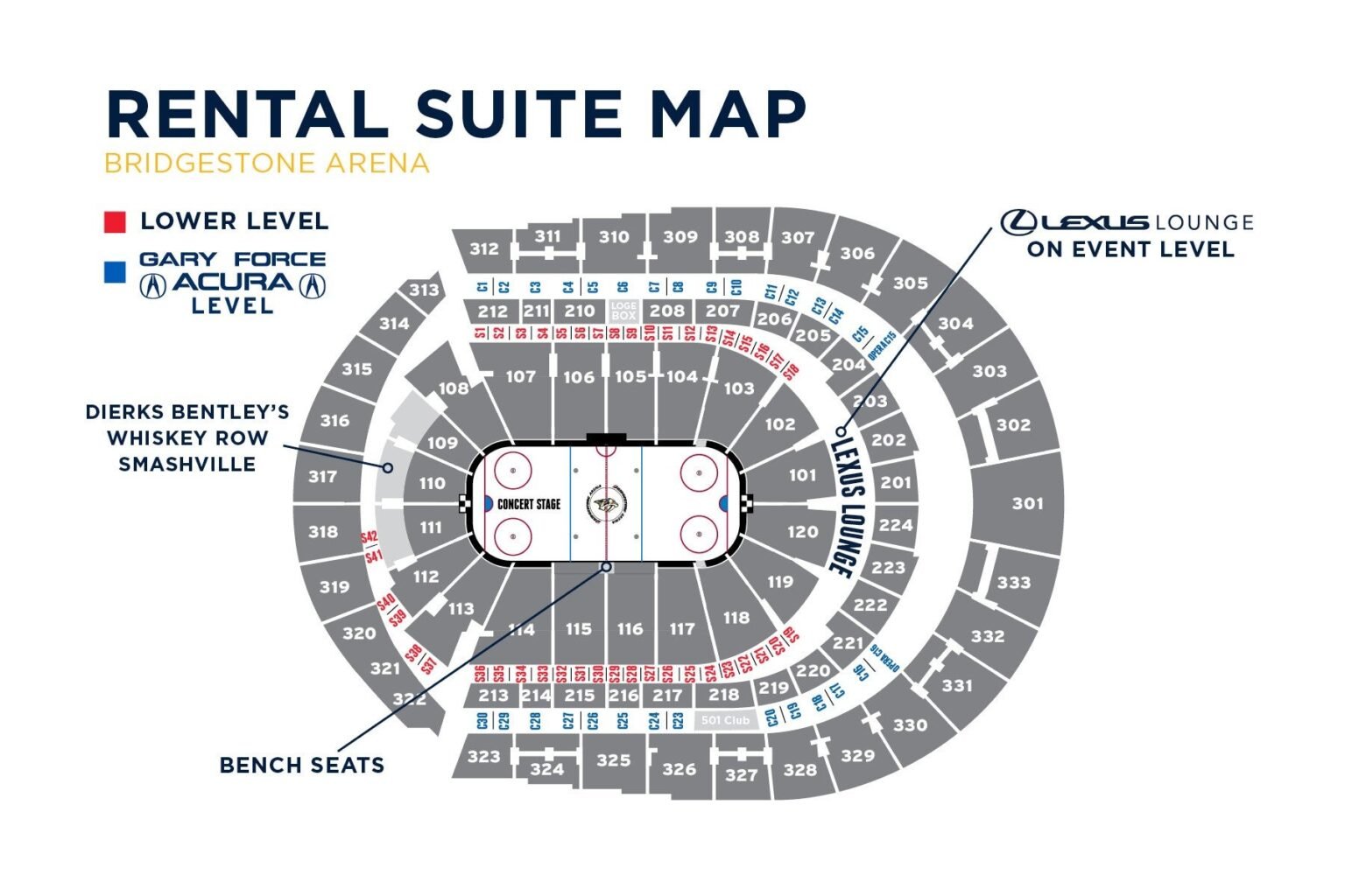 Bridgestone Arena Seating Chart 2024: Best Seats in the House - SeatGraph