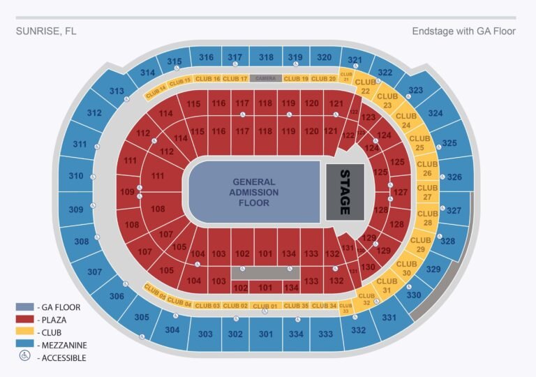 FLA Live Arena Seating Chart: Ultimate Venue Experience - SeatGraph