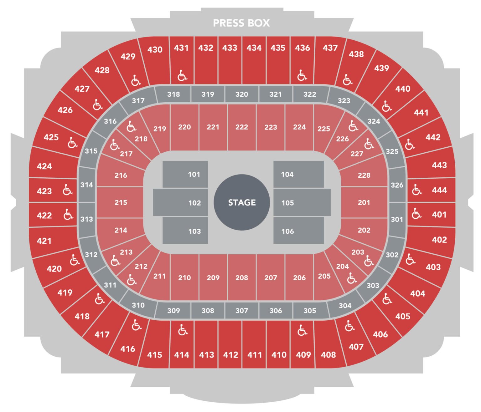 Honda Center Seating Chart and Guide: Your Ultimate Event Experience ...