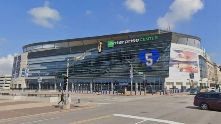 Enterprise Center Parking Guide: Map, Tips & Deals | St. Louis Blues ...