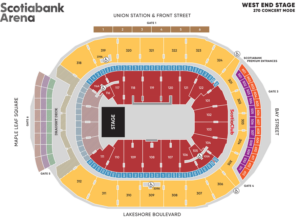 Scotiabank Arena Seating Chart: Ultimate Guide For NFL and NBA - SeatGraph