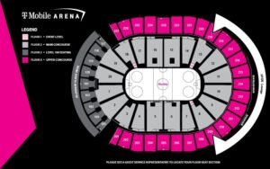 T-Mobile Arena Seating Chart and Guide - SeatGraph
