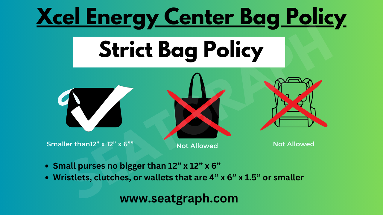 Xcel Energy Center Bag Policy: Allowed and Prohibited Items - SeatGraph